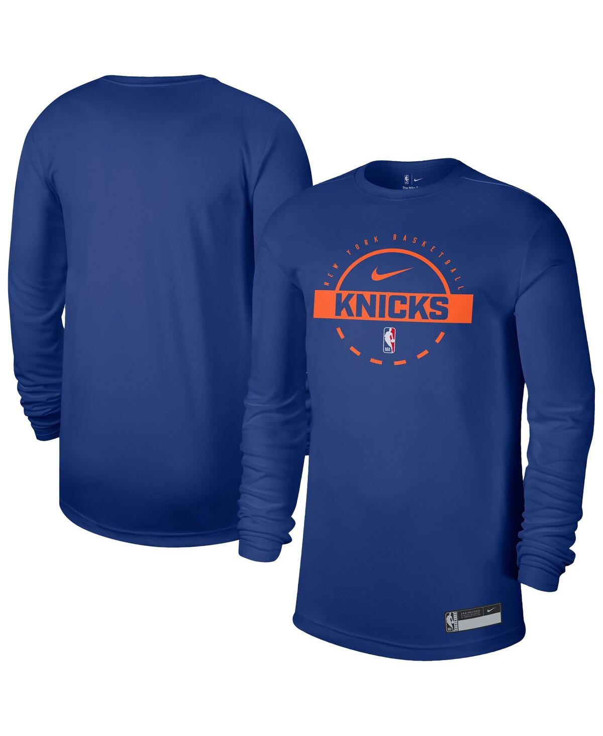 Click here for Nike Mens Blue New York Knicks 2025/26 On-Court Fl... prices
