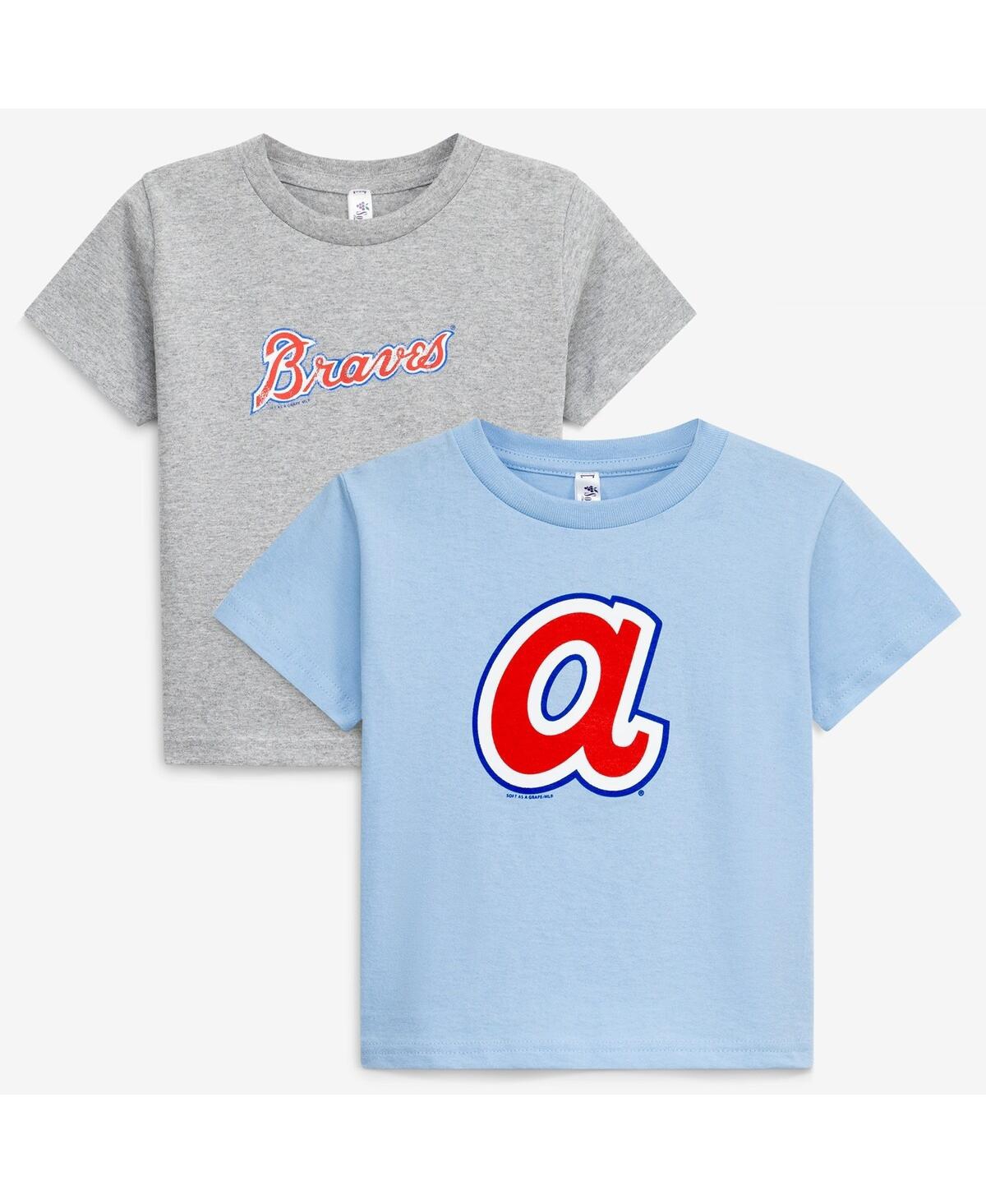 Click here for Soft As A Grape Toddler Heather Gray/Light Blue At... prices