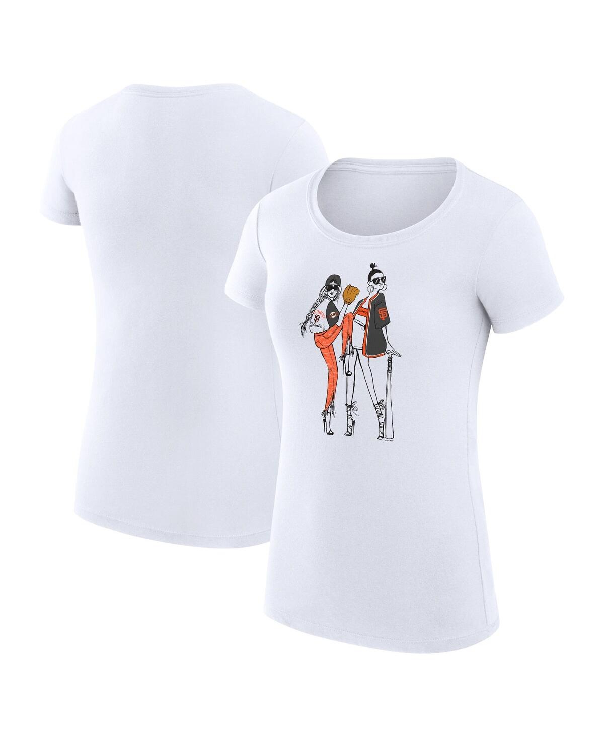 Click here for G-iii 4Her by Carl Banks Womens White San Francisc... prices