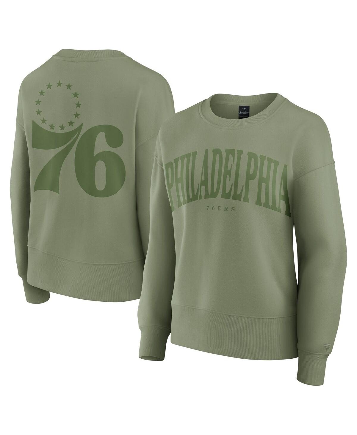 Click here for Fanatics Womens Olive Philadelphia 76ers Elements... prices