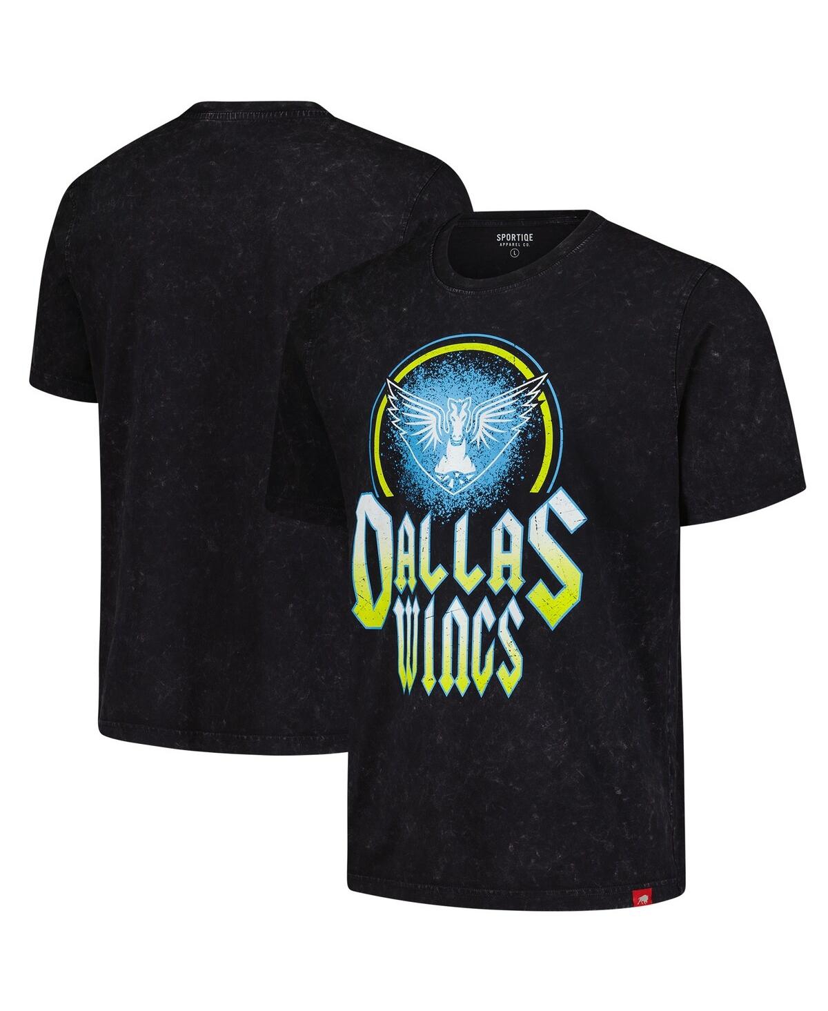Click here for Sportiqe Mens and Womens Black Dallas Wings Rock R... prices