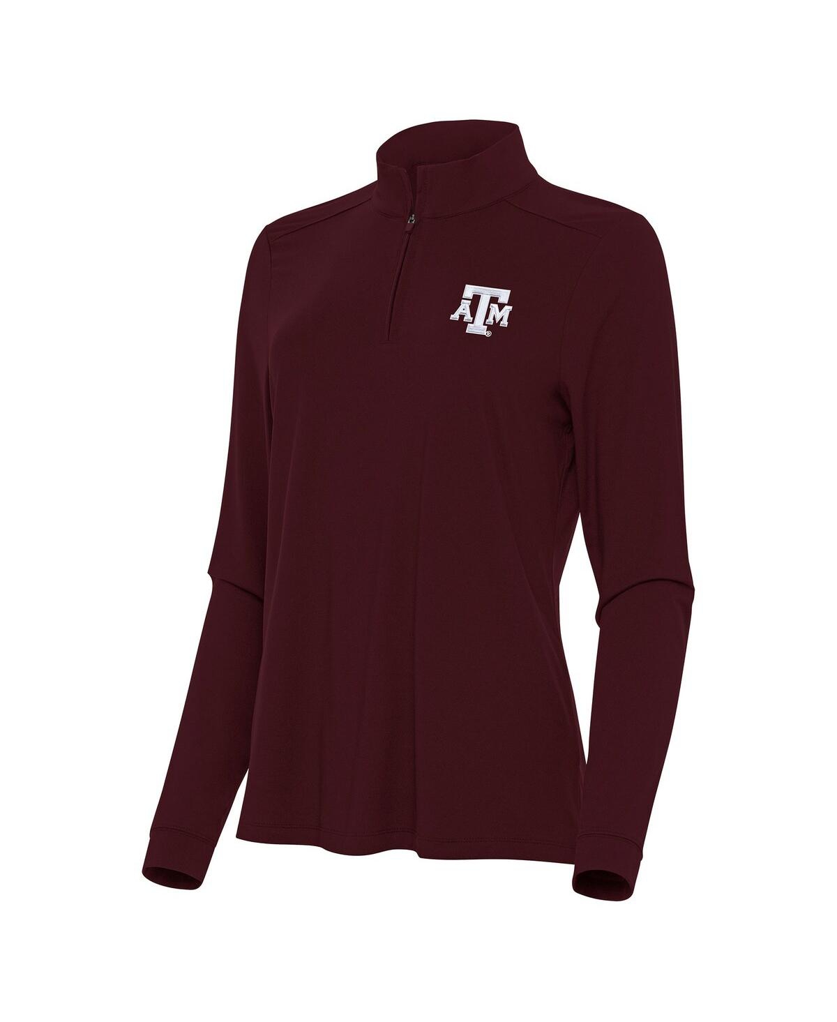 Click here for Antigua Womens Maroon Texas A&M Aggies Intent Quar... prices