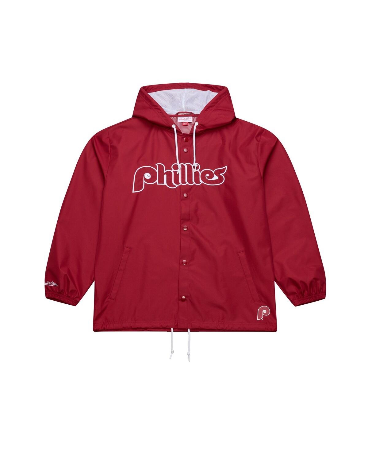 Click here for Mitchell & Ness Mens Red Philadelphia Phillies Ful... prices