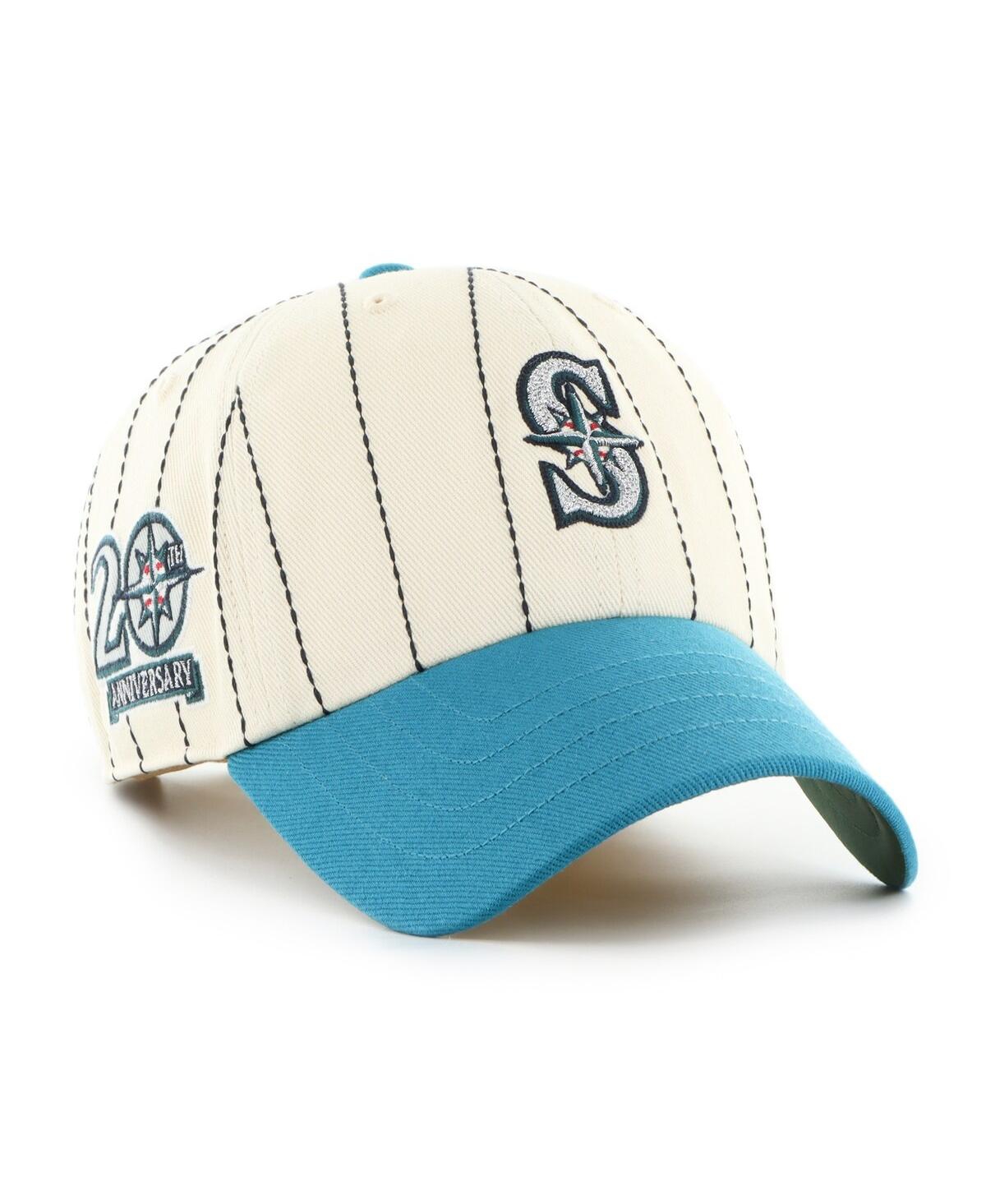 Click here for 47 Brand Mens x Rawlings Natural/Teal Seattle Mari... prices