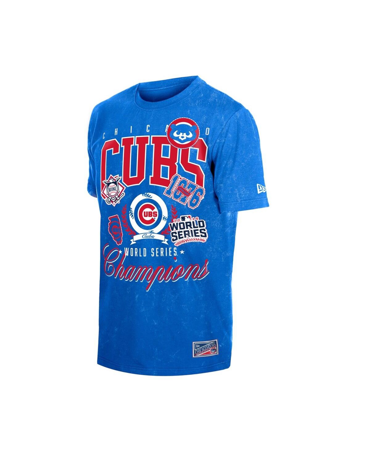 Click here for New Era Mens Royal Chicago Cubs Mineral Wash T-Shi... prices