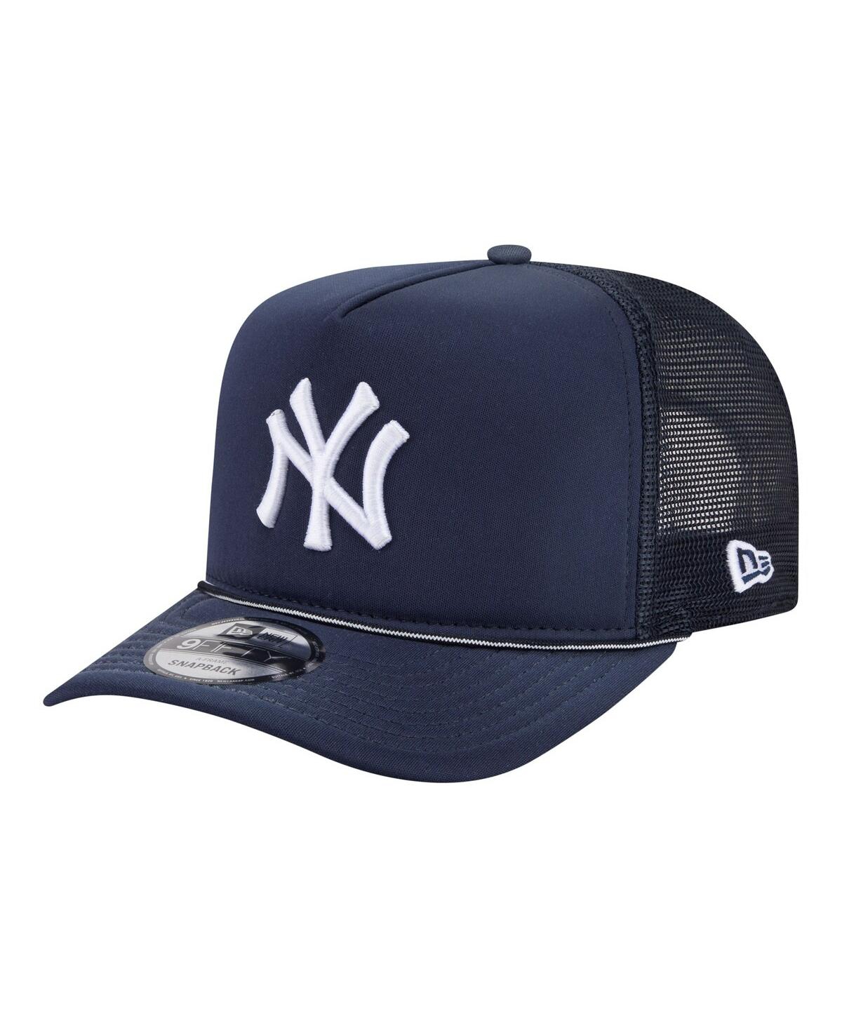 Click here for New Era Mens Navy New York Yankees Worn A-Frame 9F... prices