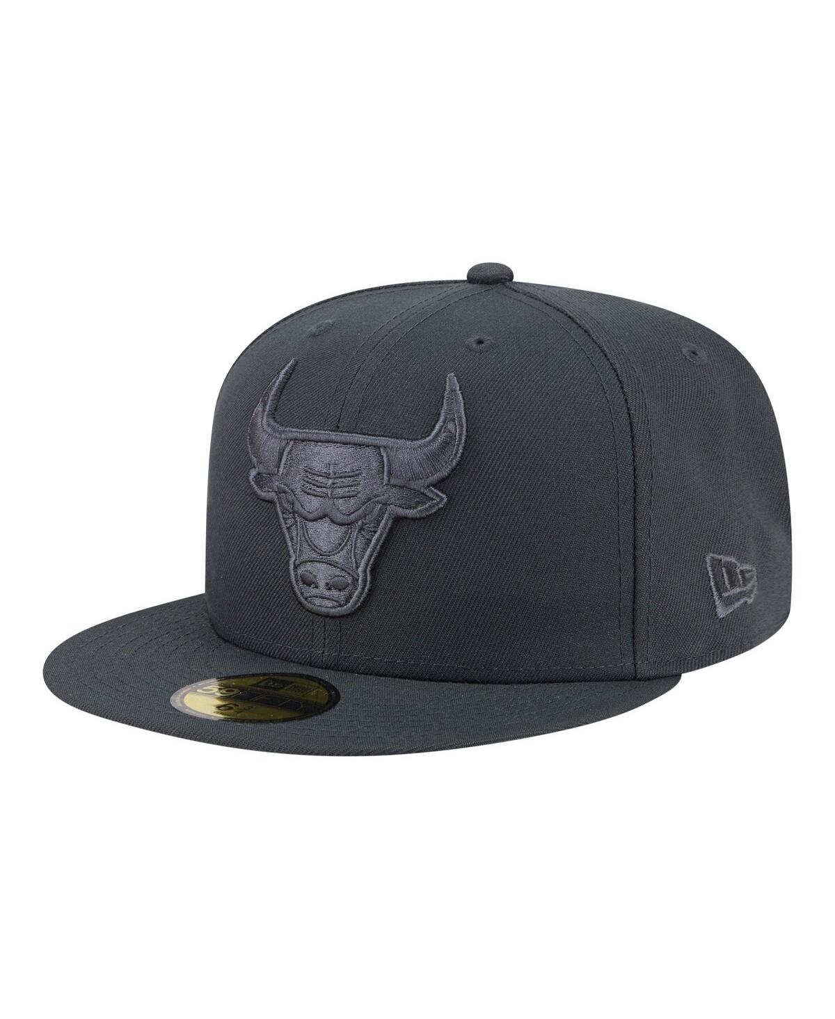 Click here for New Era Mens Charcoal Chicago Bulls Tonal Color Pa... prices