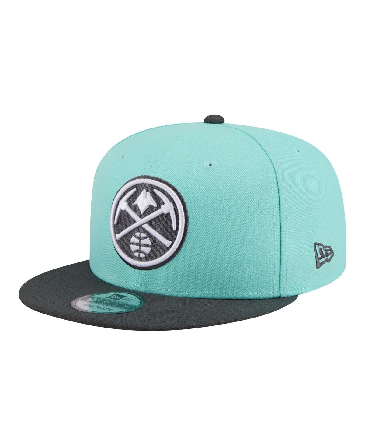 Click here for New Era Mens Turquoise/Charcoal Denver Nuggets Col... prices