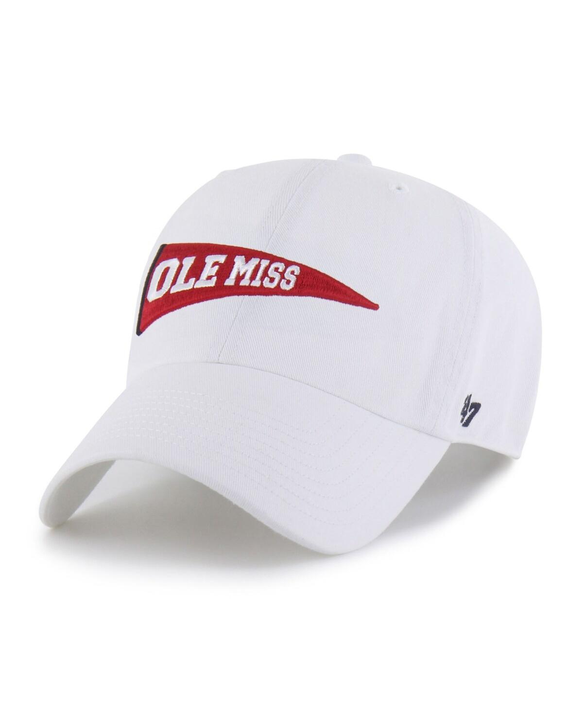Click here for 47 Brand Mens White Ole Miss Rebels Vault Clean Up... prices