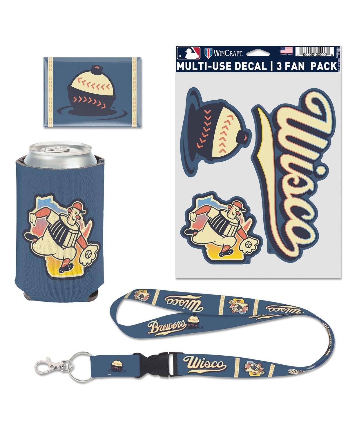 Click here for Wincraft Milwaukee Brewers 2026 City Connect 4-Pie... prices