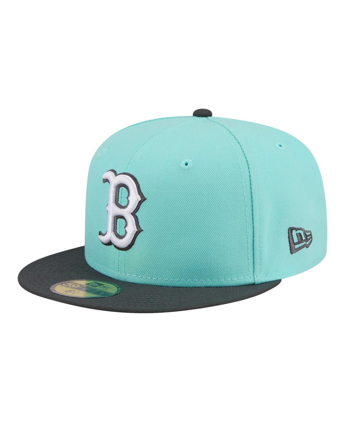 Click here for New Era Mens Turquoise/Charcoal Boston Red Sox Two... prices