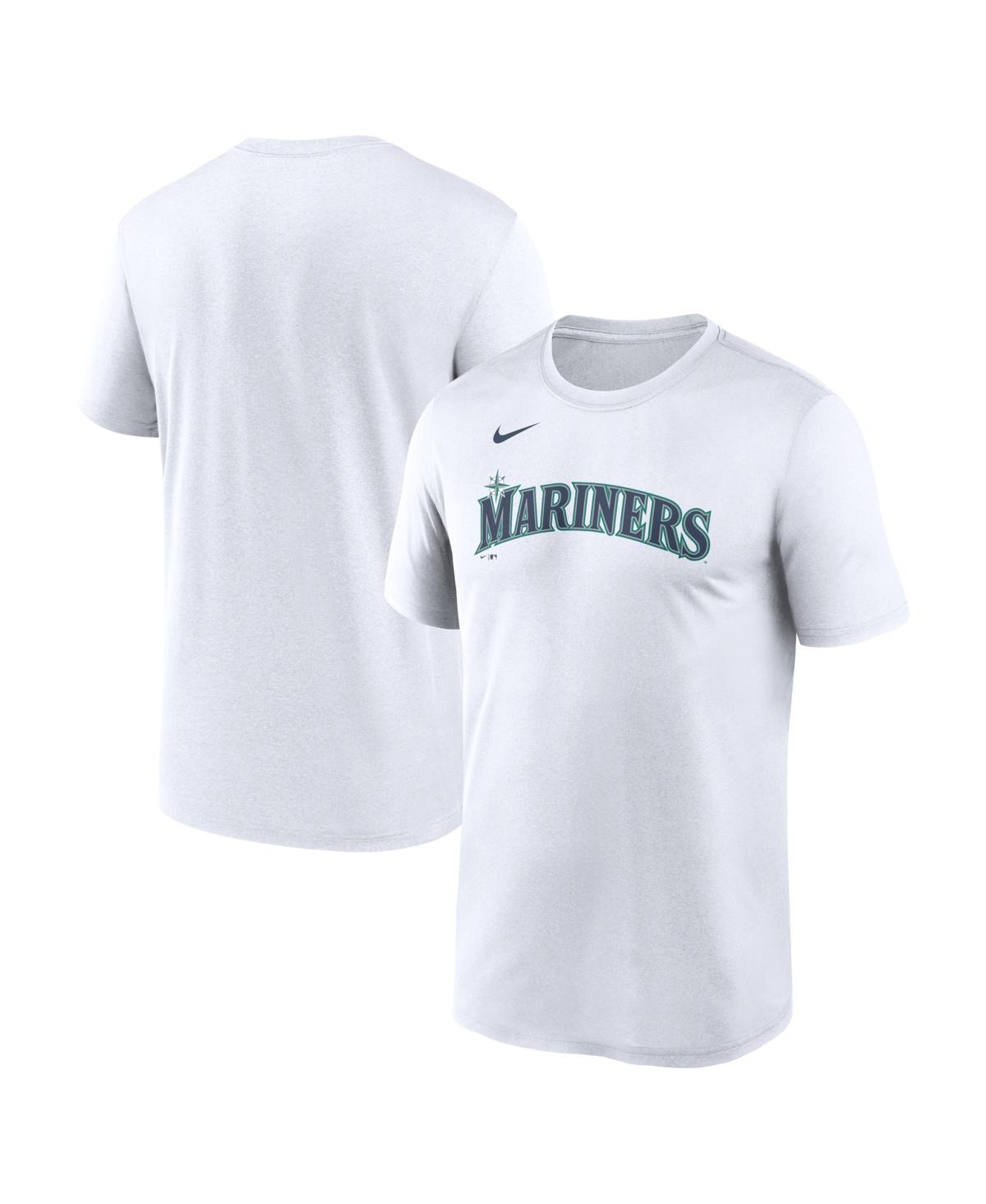 Click here for Nike Mens White Seattle Mariners New Legend Wordma... prices