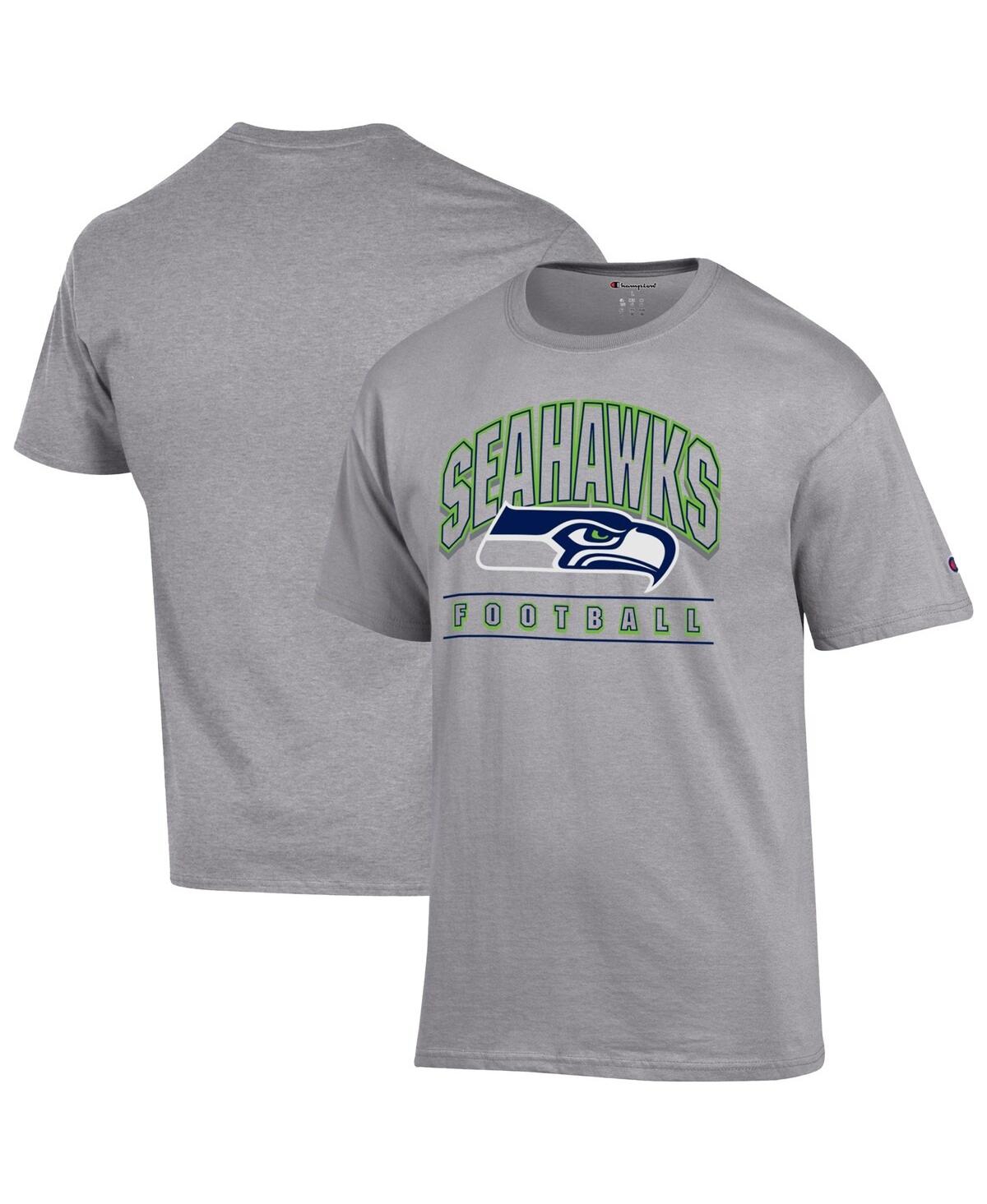 Click here for Champion Mens Heather Gray Seattle Seahawks Footba... prices