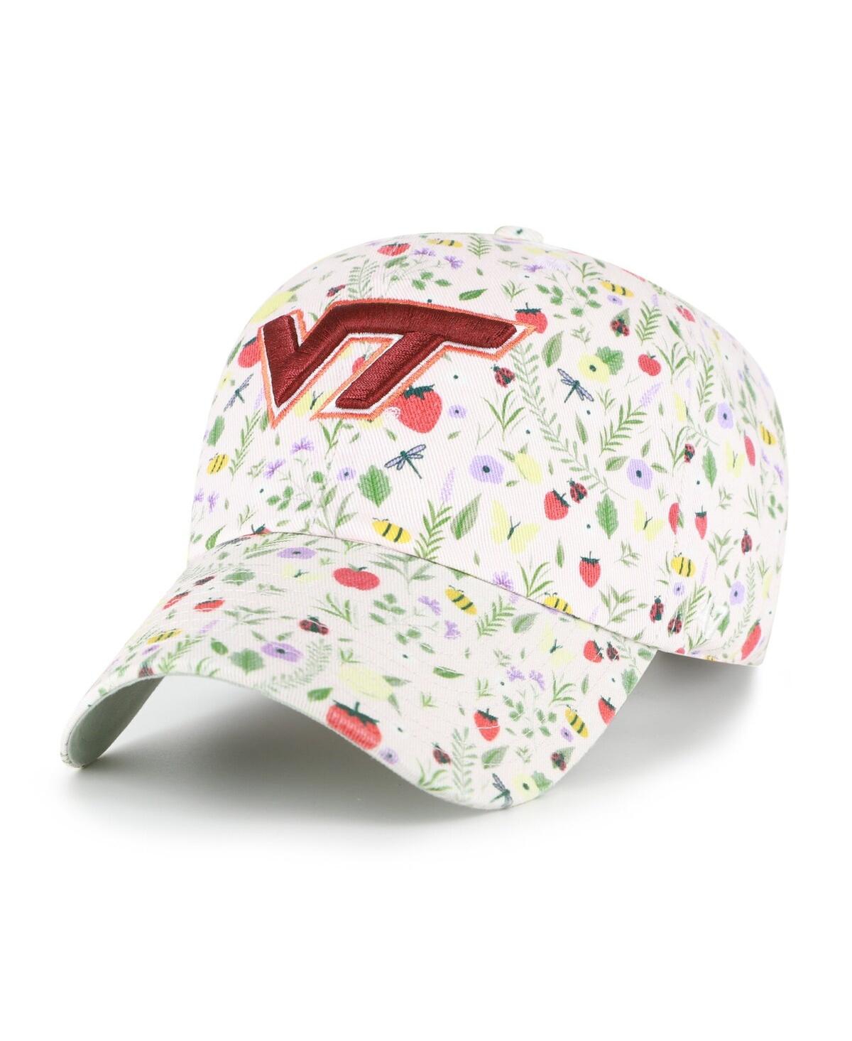Click here for 47 Brand Womens Light Pink Virginia Tech Hokies Po... prices