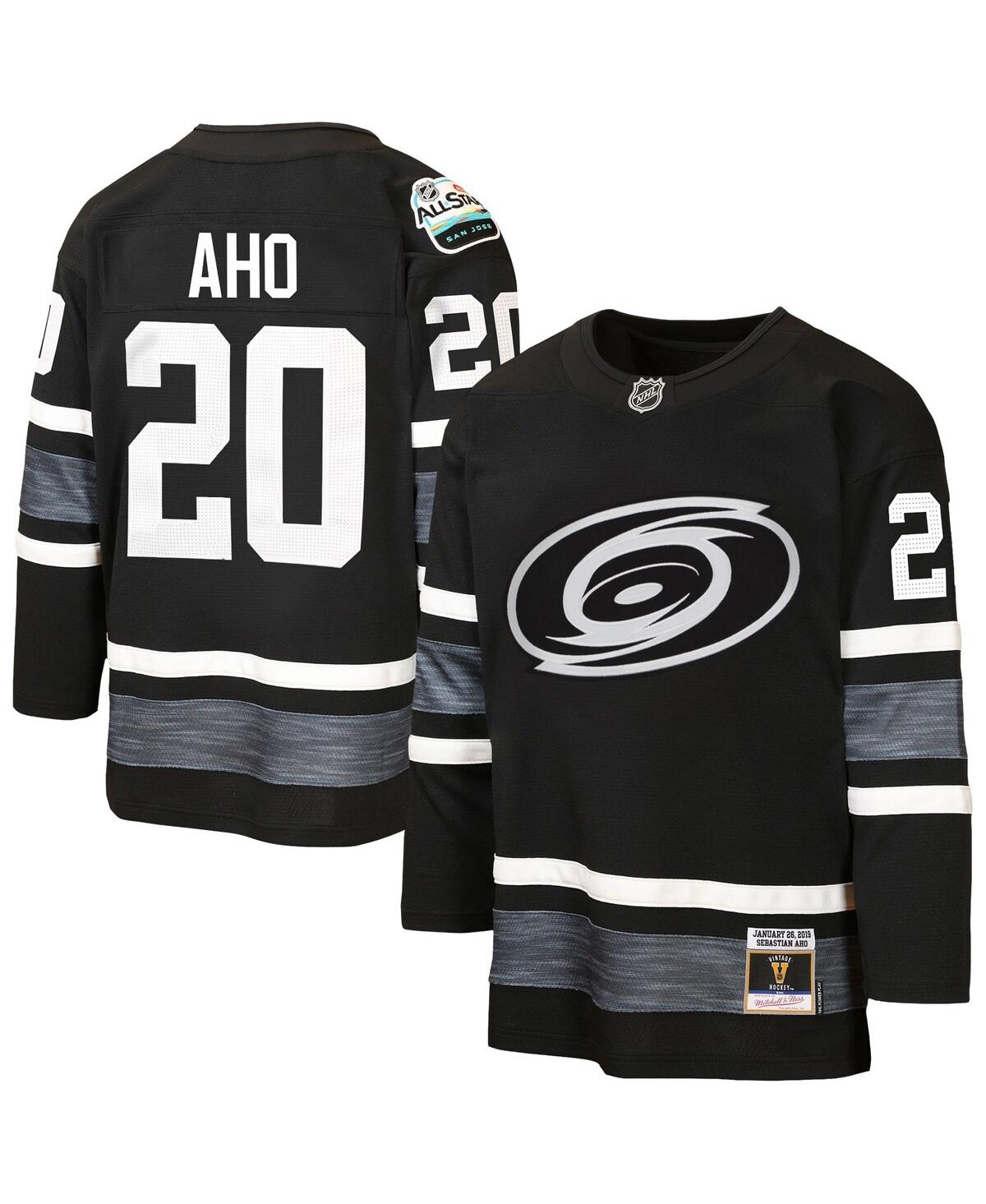 Click here for Mitchell & Ness Big Boys and Girls Sebastian Aho B... prices