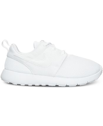 Nike Little Girls' Roshe One Casual Sneakers from Finish Line - Macy's
