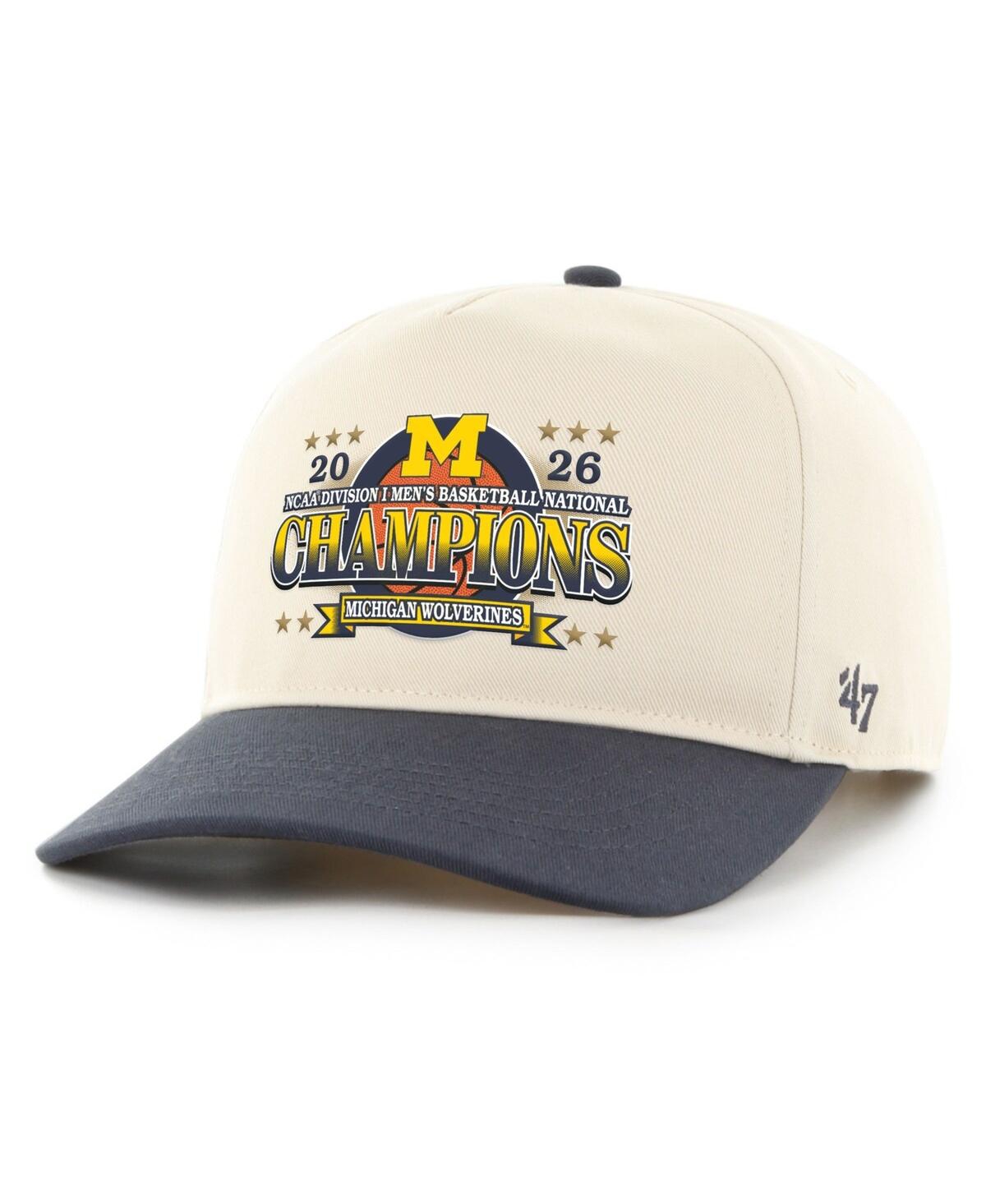 Click here for 47 Brand Mens Natural/Navy Michigan Wolverines 202... prices