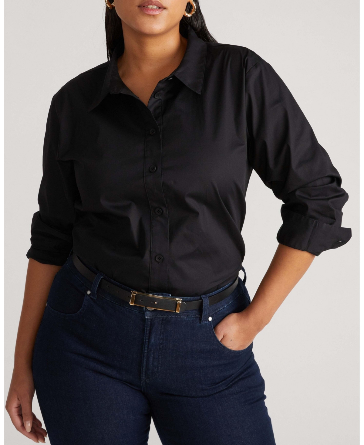 Click here for Universal Standard Womens Plus Size The Artist Pop... prices