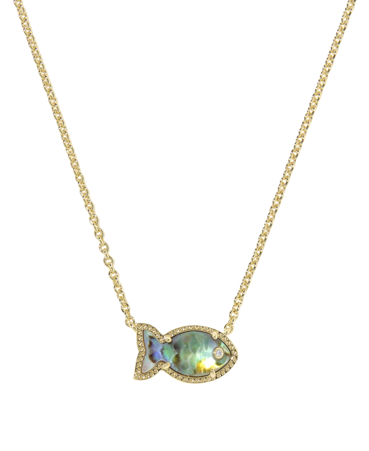 Click here for Kendra Scott 14k Gold-Plated Parker Fish Short Pen... prices