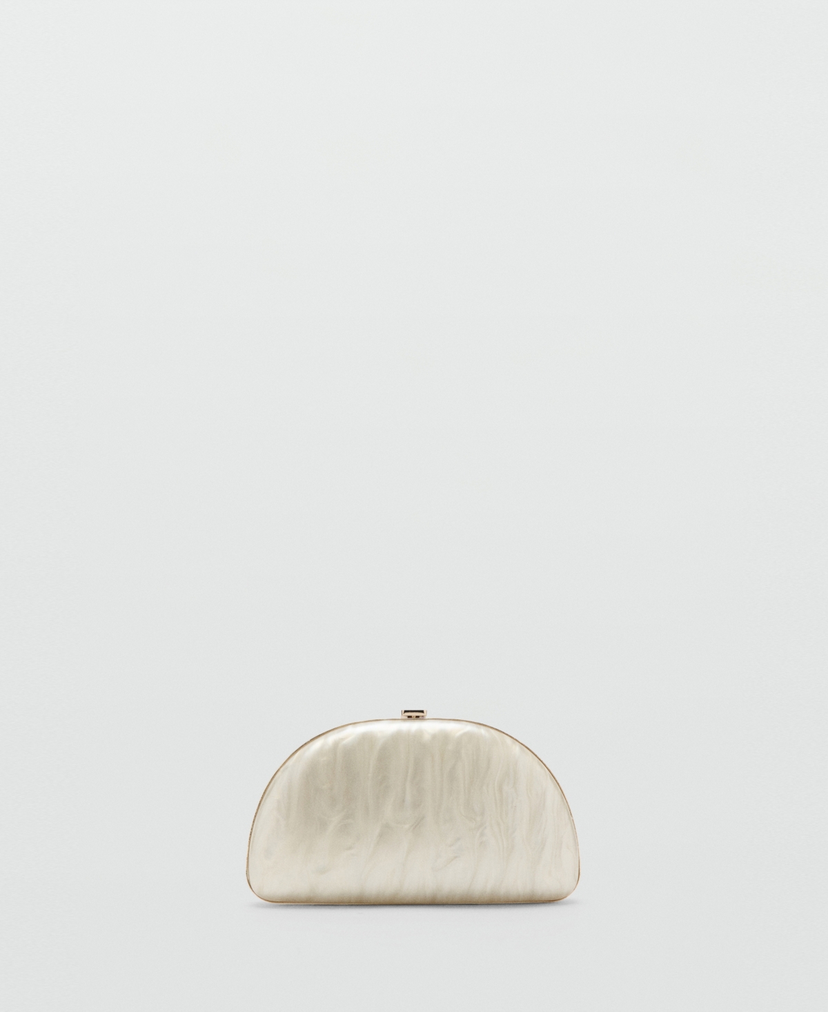 Click here for Mango Womens Cultivated Pearl-Effect Clutch Bag -... prices