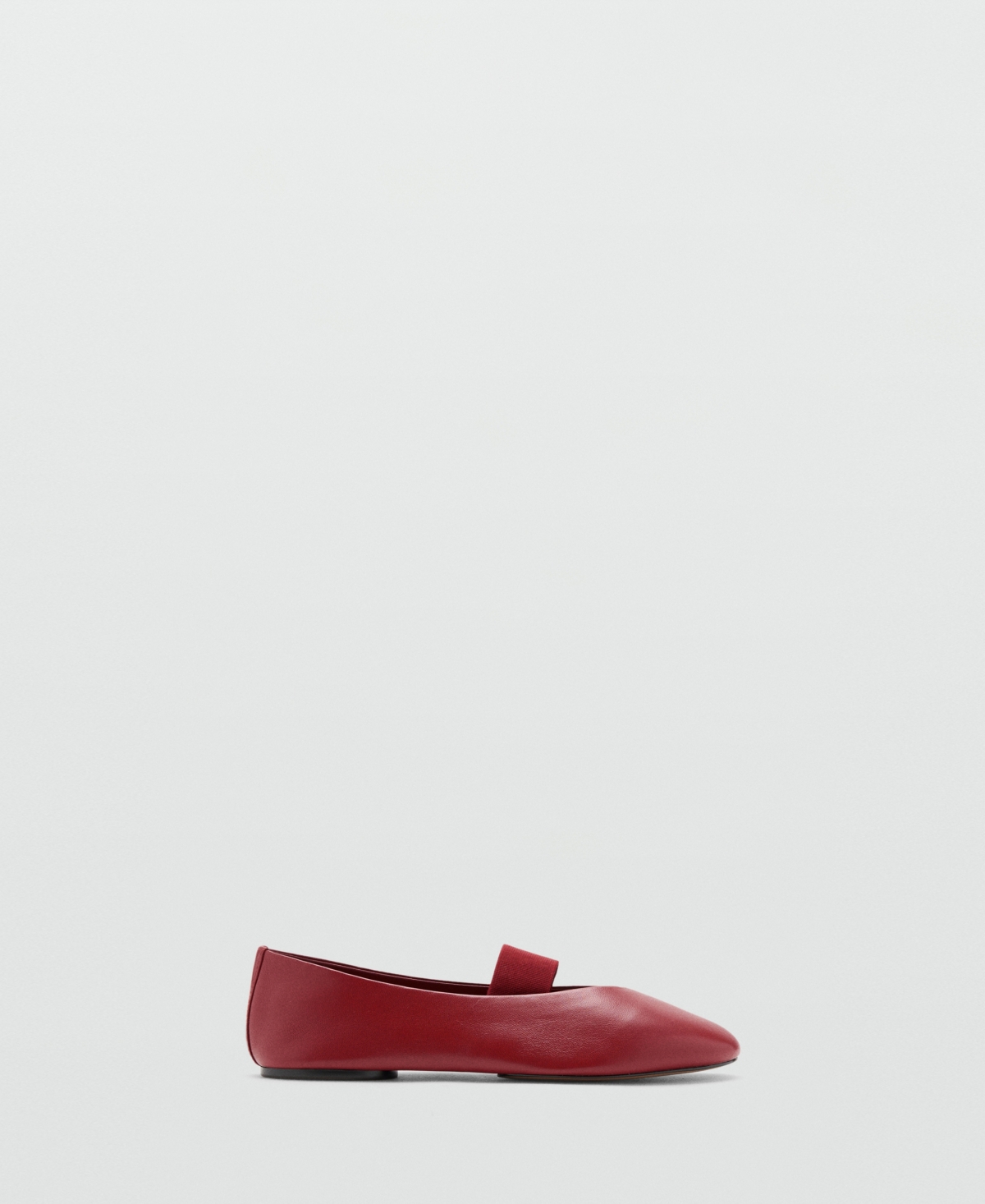 Click here for Mango Womens Strap Leather Shoes - Red prices