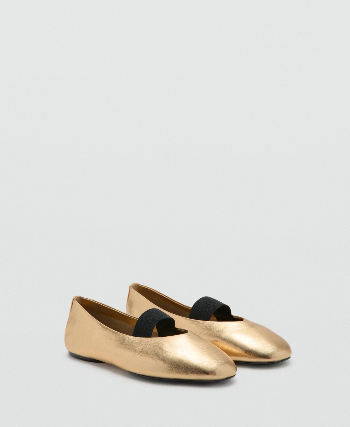 Click here for Mango Womens Strap Leather Shoes - Gold prices