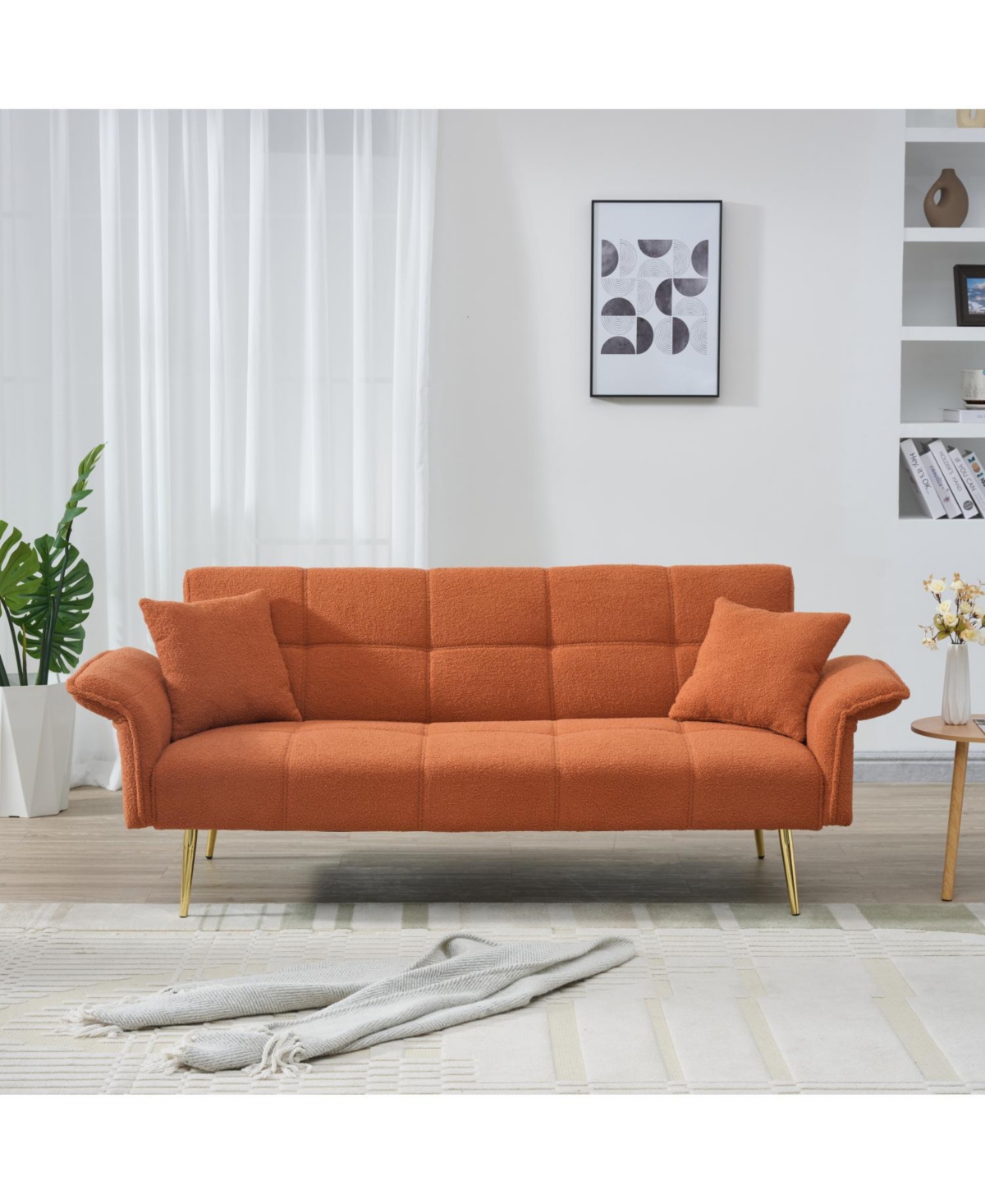 Click here for Streamdale Furniture 70 Teddy Fleece Convertible S... prices