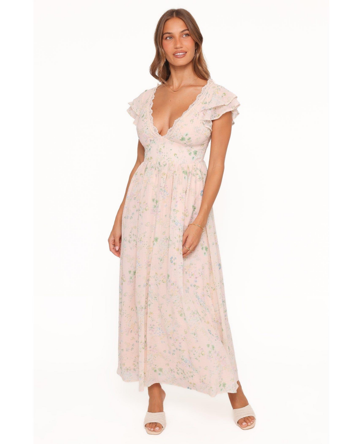 Click here for Petal and Pup Womens Angelica Midi Dress - Pastel... prices