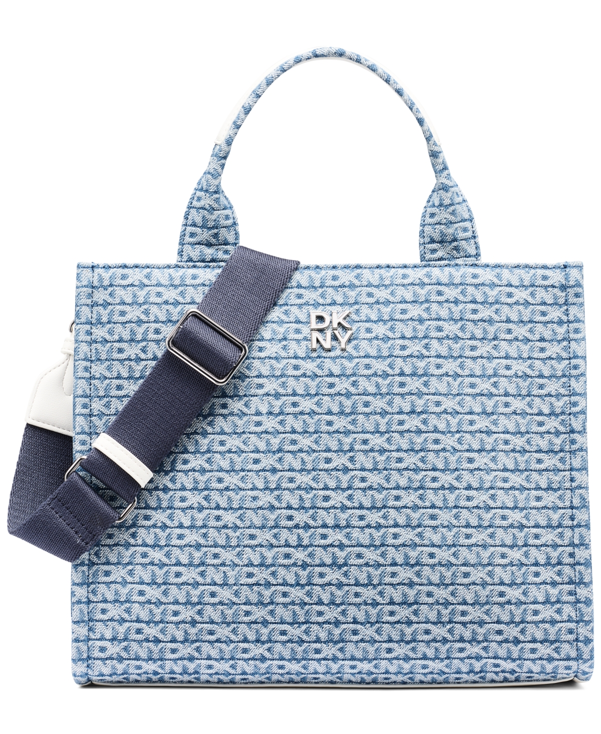 Click here for Dkny Hadlee Medium Tote Handbag - Denim prices
