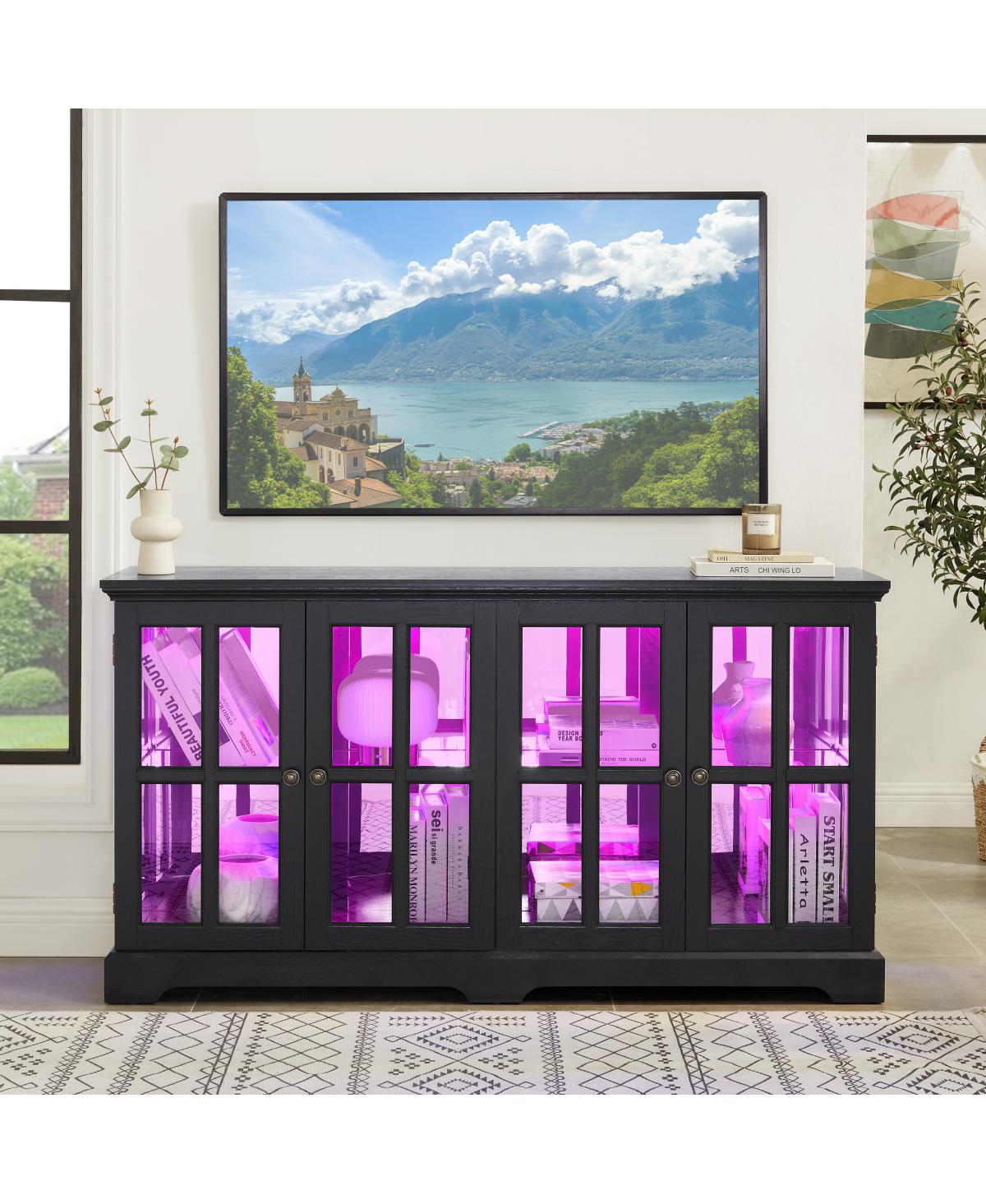 Click here for Streamdale Furniture Antique Led Curio Display Cab... prices