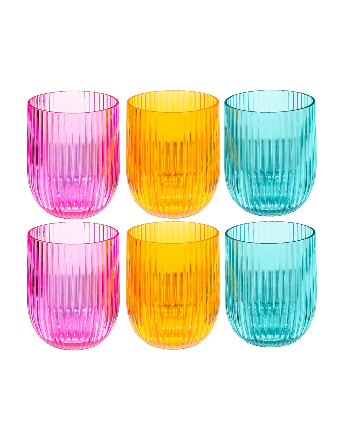 Click here for Abode Homewares Mesa Acrylic Stemless Wine Glasses... prices