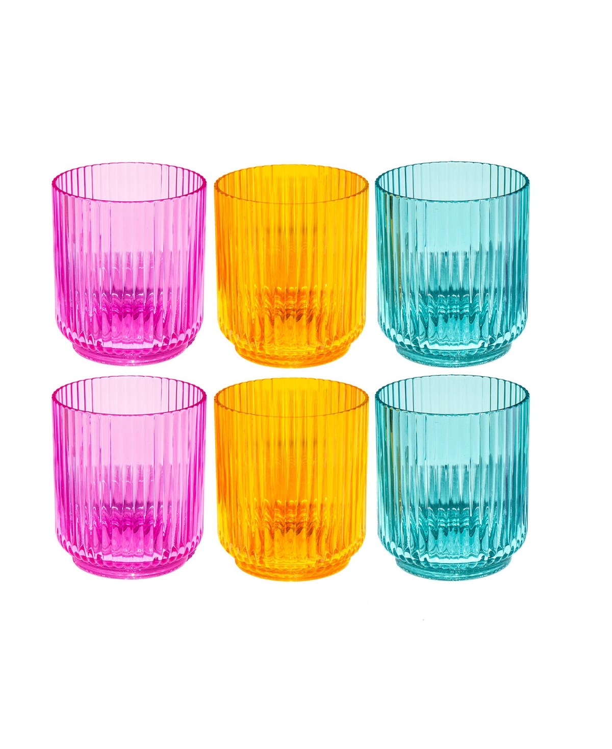 Click here for Abode Homewares Mesa Acrylic Drinking Glasses  Set... prices