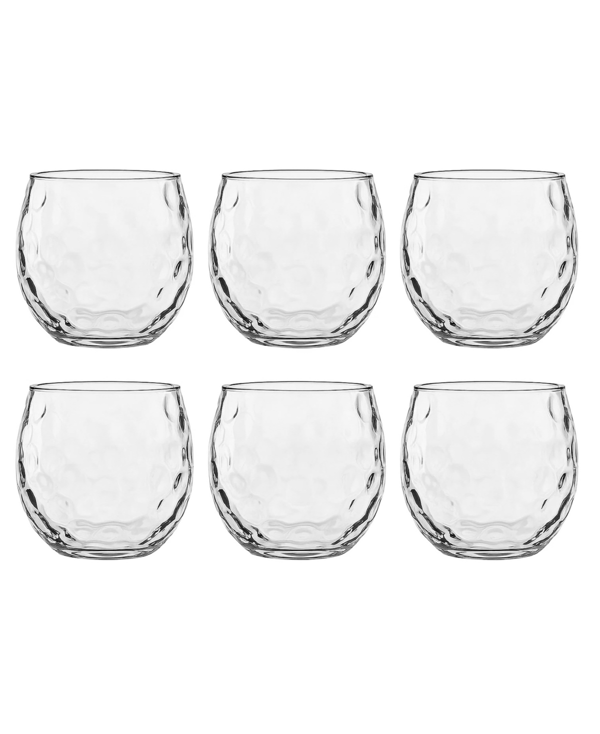 Click here for Abode Homewares Chill Acrylic Roly Stemless Wine G... prices