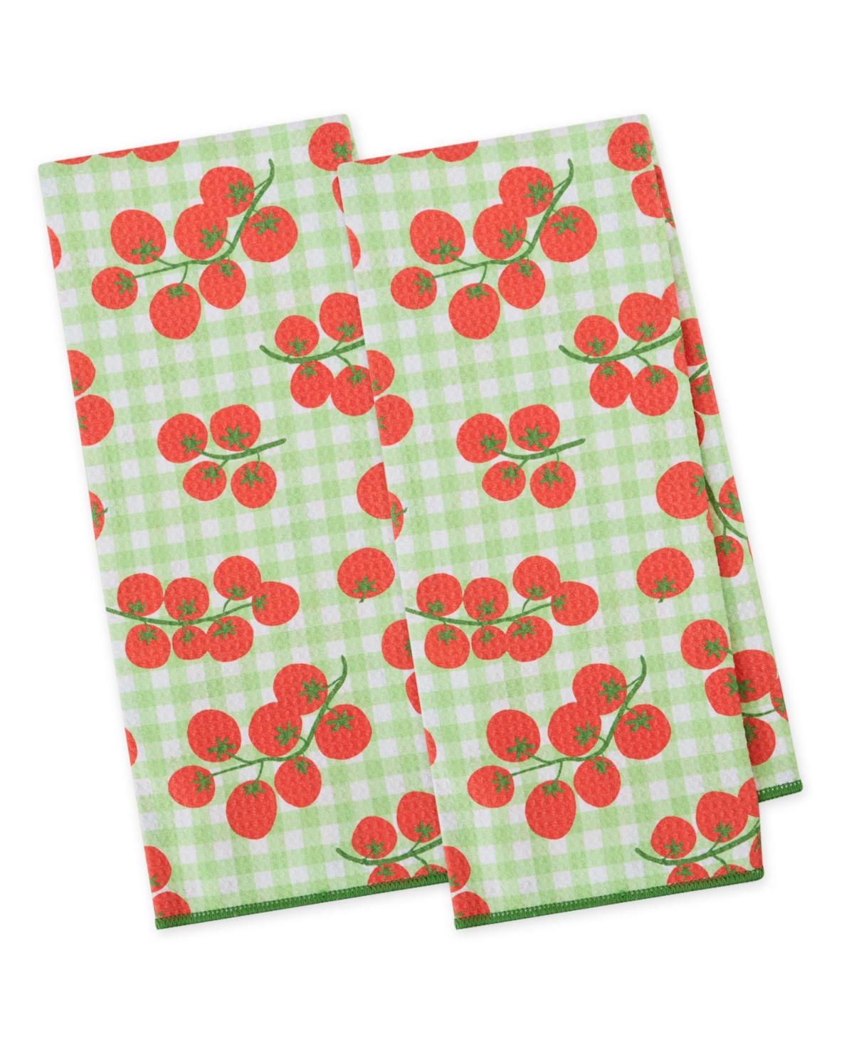 Click here for Design Imports Tomato Garden Microfiber Reversible... prices