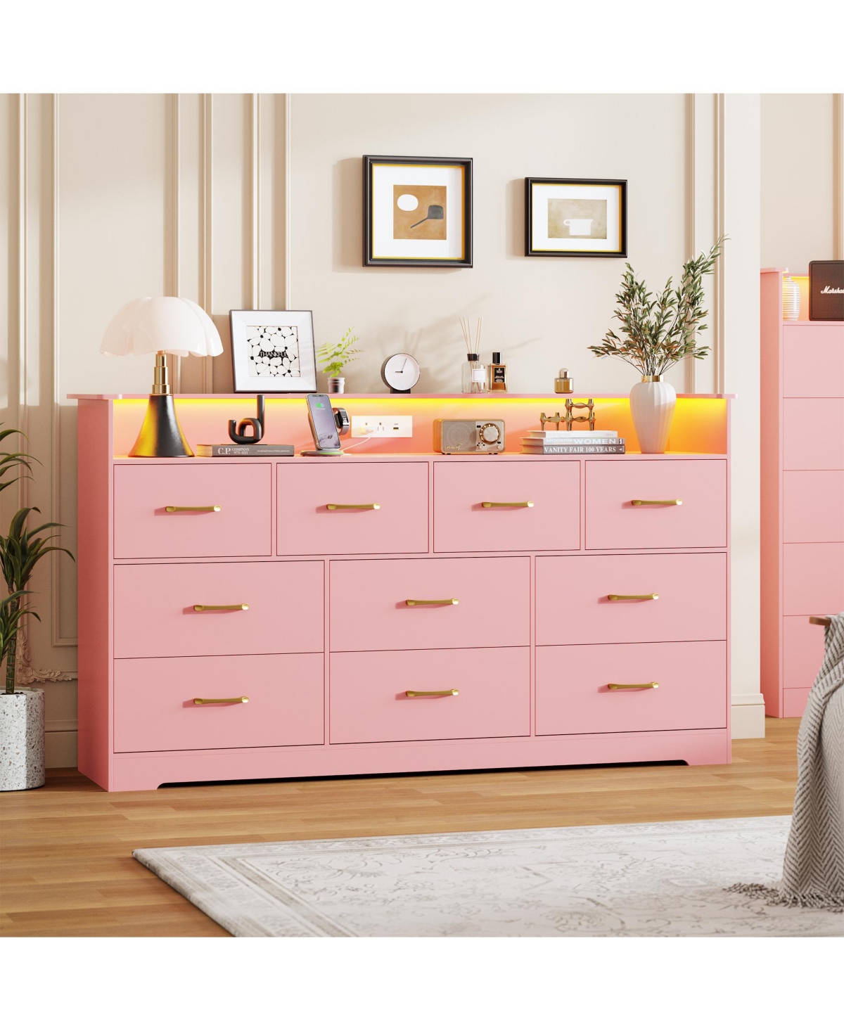 Click here for gaomon 10-Drawer Wooden Dresser  Modern Closet Sto... prices