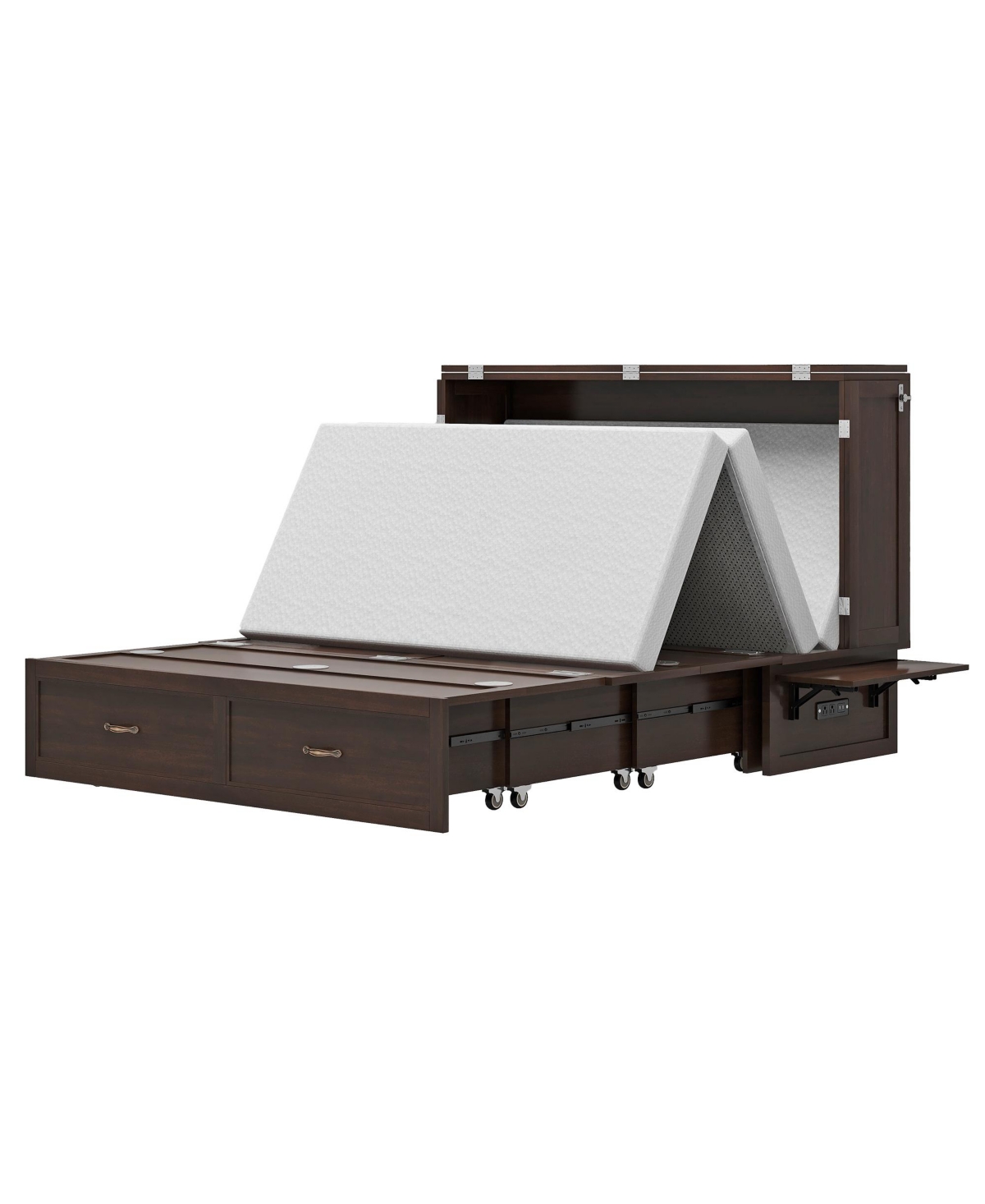 Click here for livelylodge Modern Solid Wood Queen Murphy Bed Cab... prices