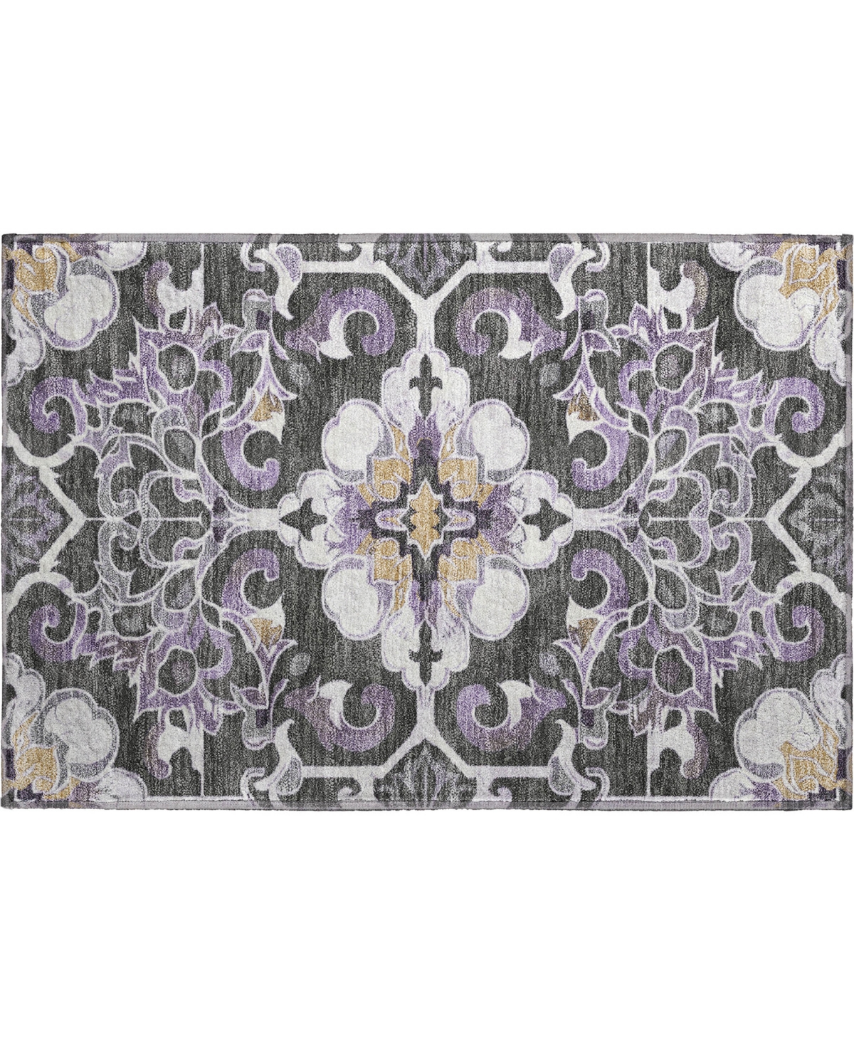 Click here for Addison Mayfield AMF1947 18x26 Area Rug - Purple prices