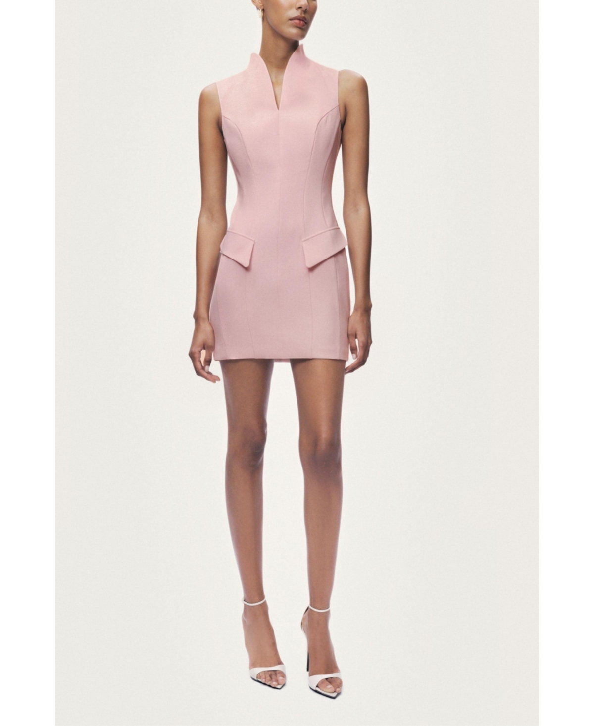 Click here for Nocturne Womens Tailored Mini Dress - Pink prices
