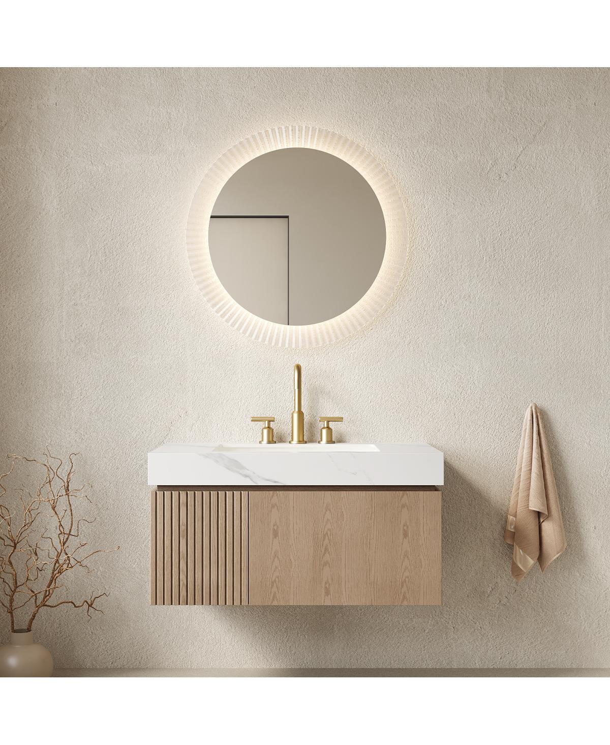 Click here for Sillysis Wall Mounted Bathroom Vanity  Carrara Sin... prices