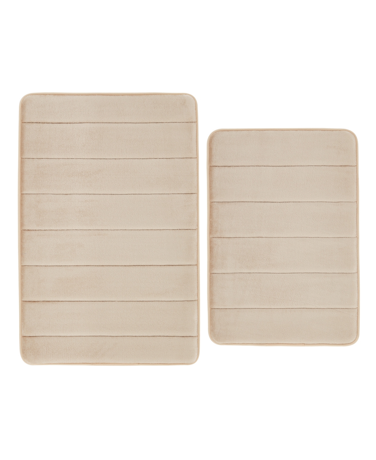 Click here for Truly Soft Solid Memory Foam 2-Pc. Bath Rug Set -... prices