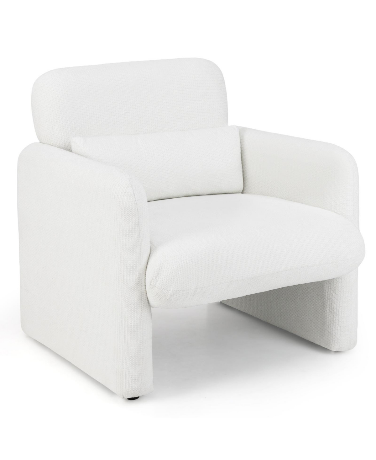 Click here for Slickblue Chenille Upholstered Accent Chair with L... prices