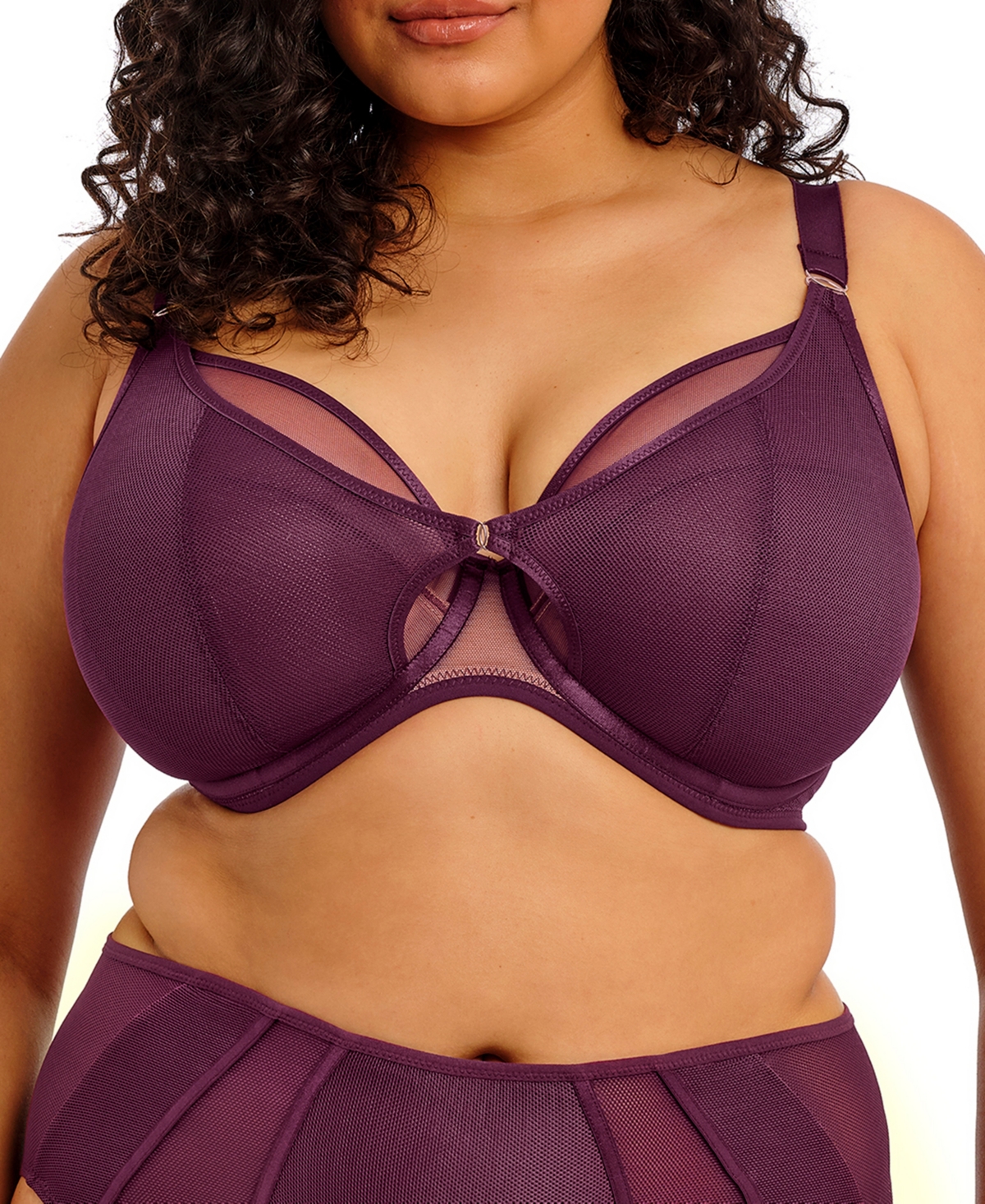 Click here for Elomi Womens Kintai Underwire Plunge Bra  EL301202... prices