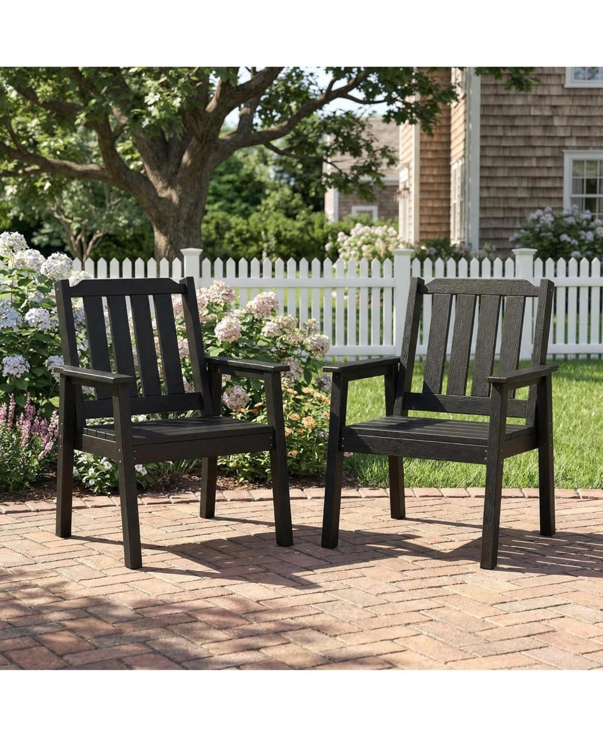 Click here for GarveeLife Heavy Duty Hdpe Patio Dining Chairs Set... prices