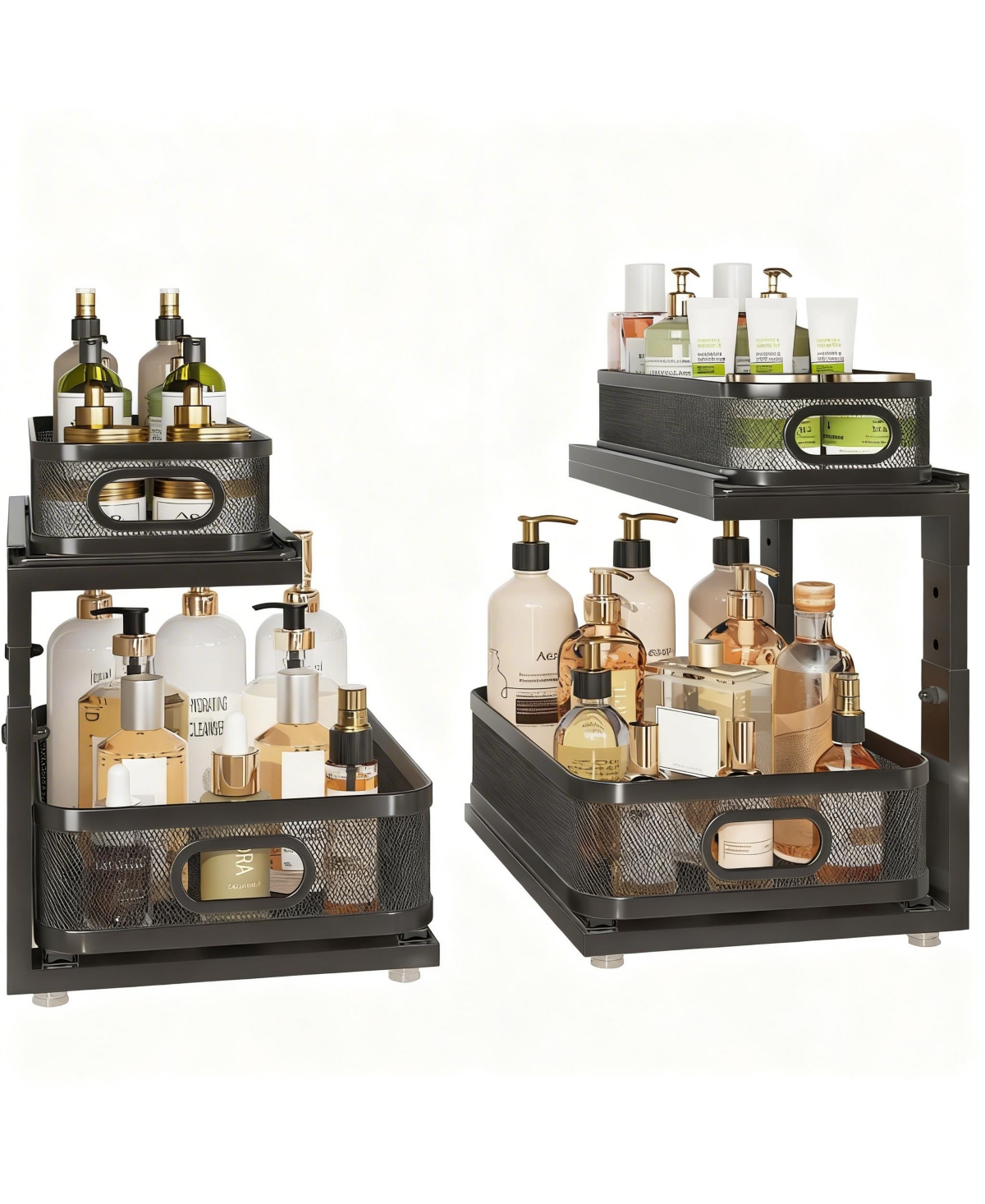 Click here for Yigii 2-Tier Under Cabinet Organizer with Ball-Bea... prices