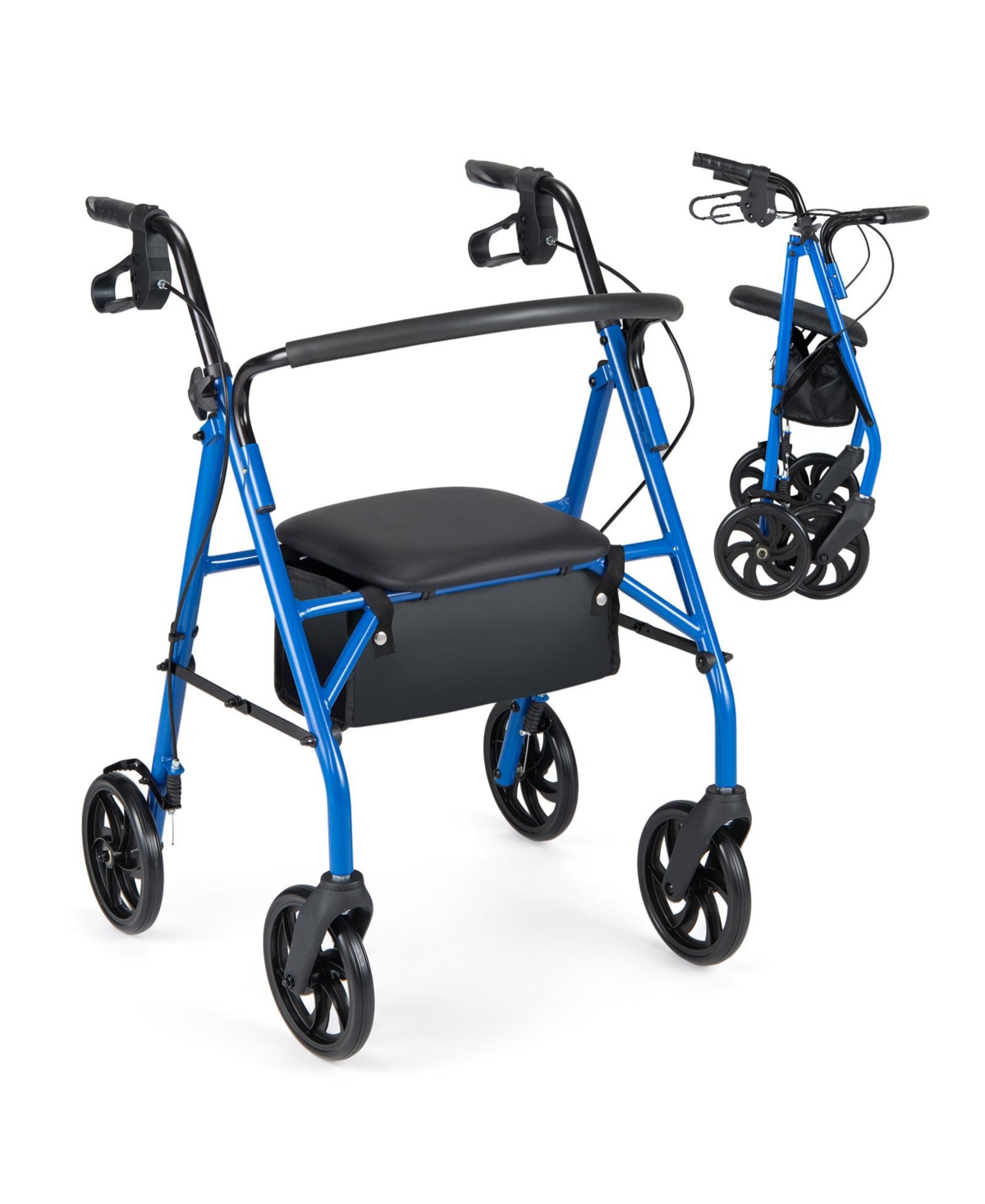 Click here for Costway Rollator Walker with Seat  Height Adjustab... prices