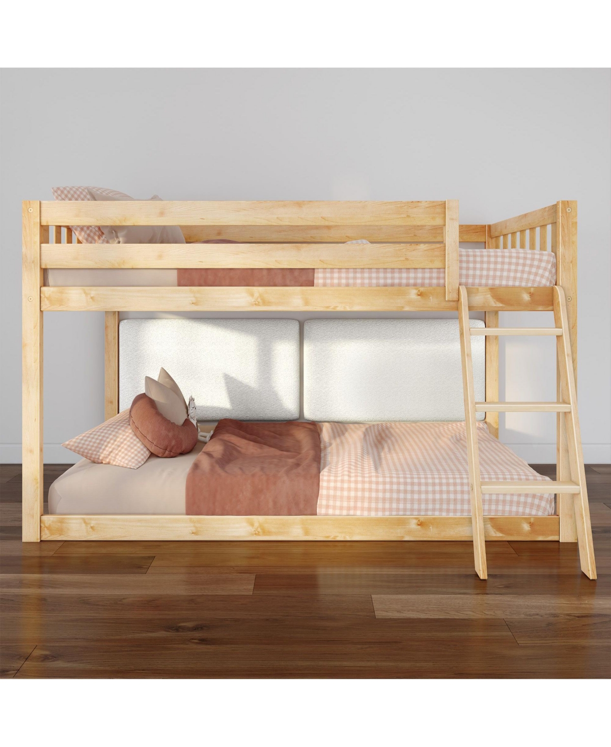 Click here for Max and Lily Fundamentals Low Bunk Bed+ 2 Floating... prices