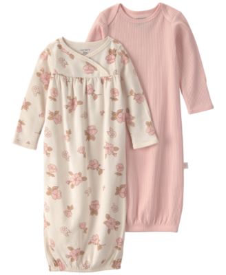 Click here for Carters Baby Boys Baby Girls Sleeper Gowns 2 Pack prices