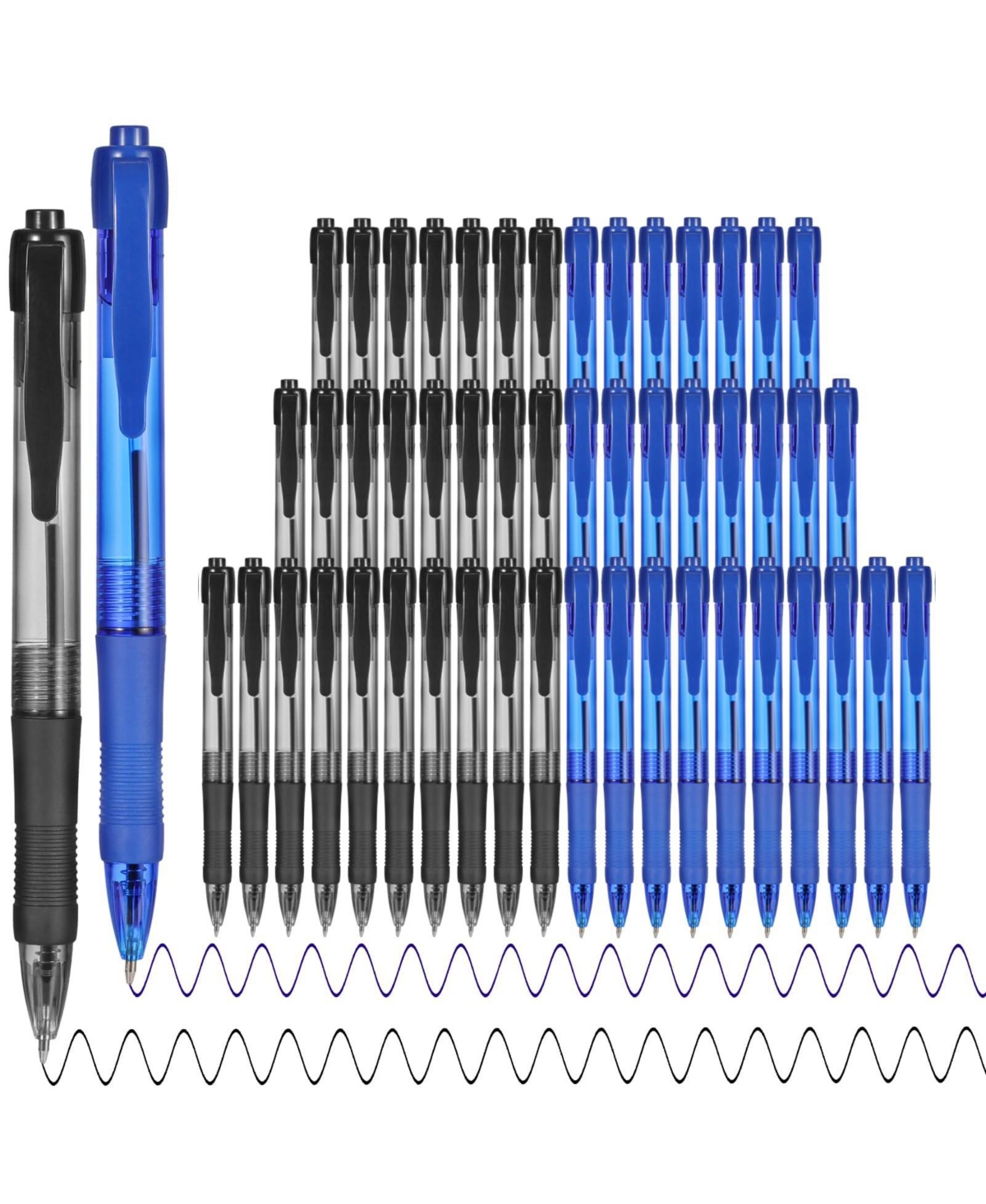 Click here for Gnuadz Retractable Ballpoint Pens Soft Grip Ink Cl... prices