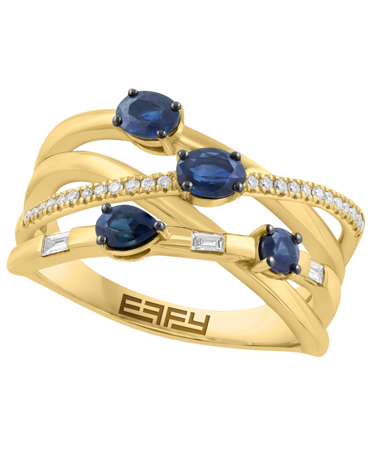 Click here for Effy Collection Sapphire (3/4 ct. t.w.) & Diamond... prices