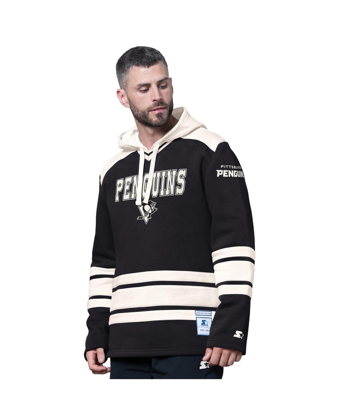 Click here for Starter Mens Black Pittsburgh Penguins Slapshot Fa... prices